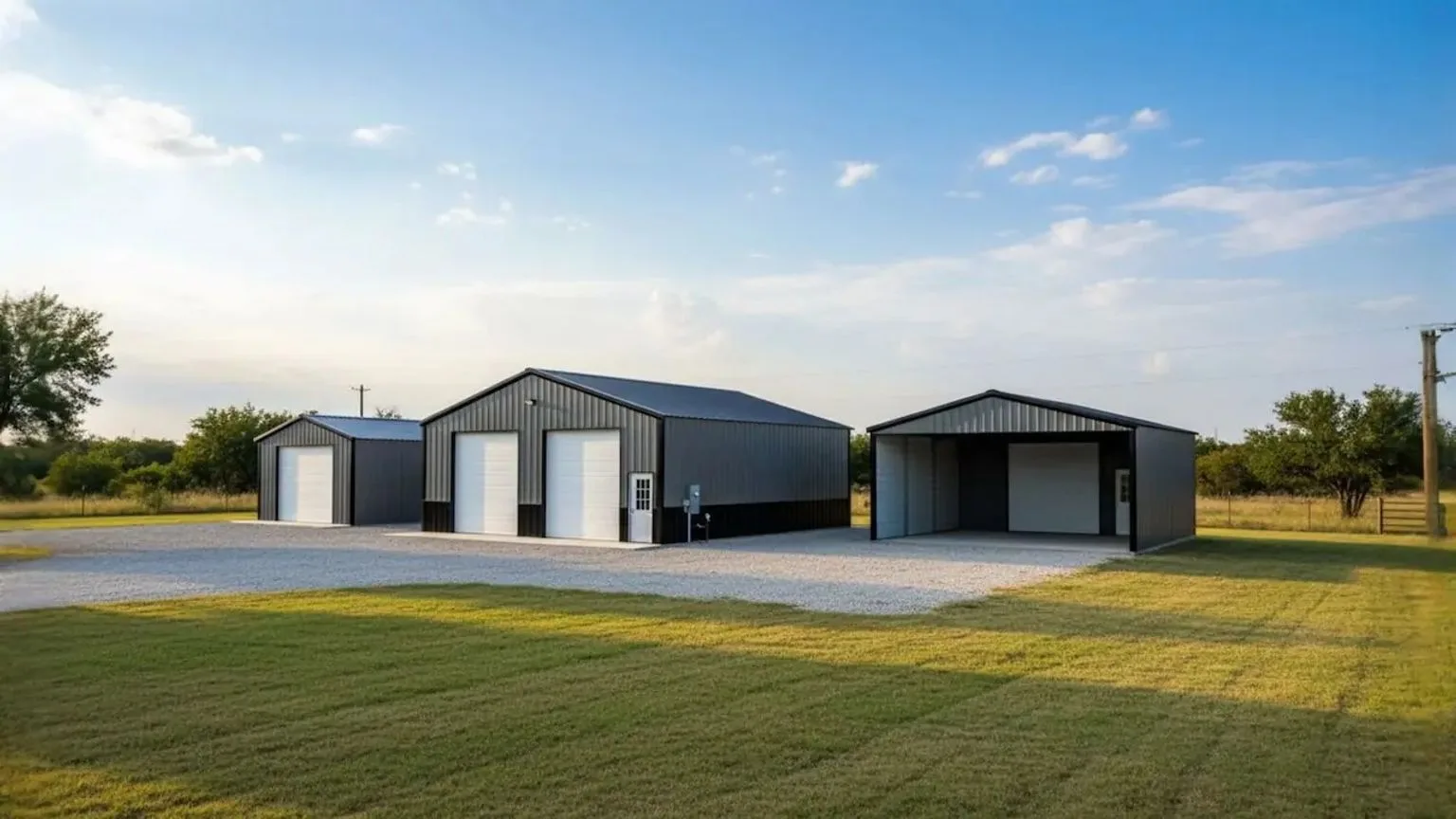 Steel Buildings in Denton & Wichita Falls, TX | From $8,500 | NTSS